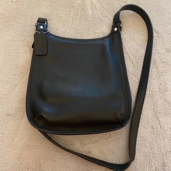 Coach | Bags | Coach Vintage Crossbody 934 Purse Black | Poshmark